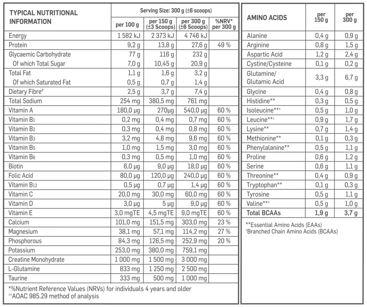 Rage Ultra Mass - 1kg | | Biogen